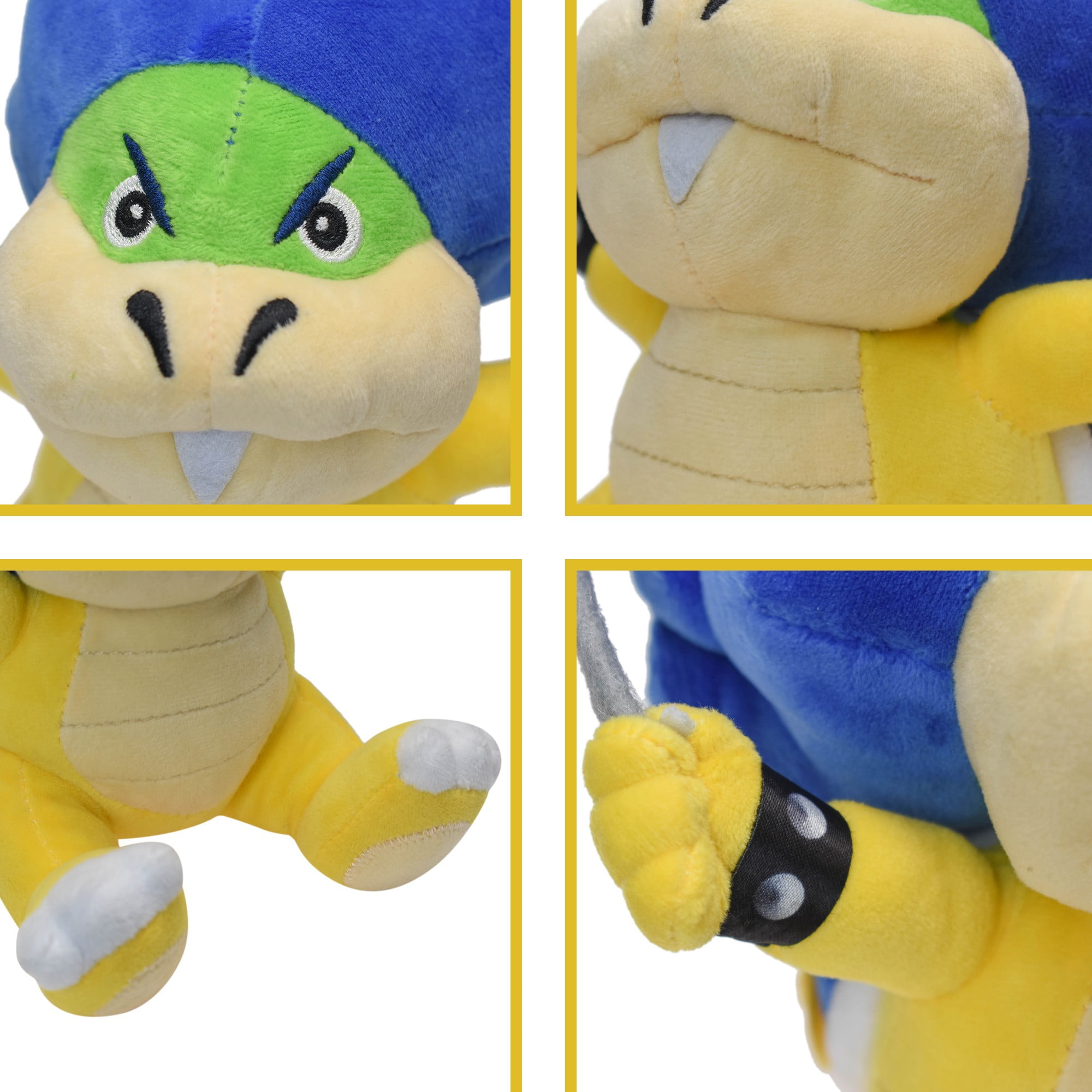Buy Funnytoys Super Mario Ludwig Von Koopa 6 Plush Toy Koopalings Series Stuffed Doll Room ...