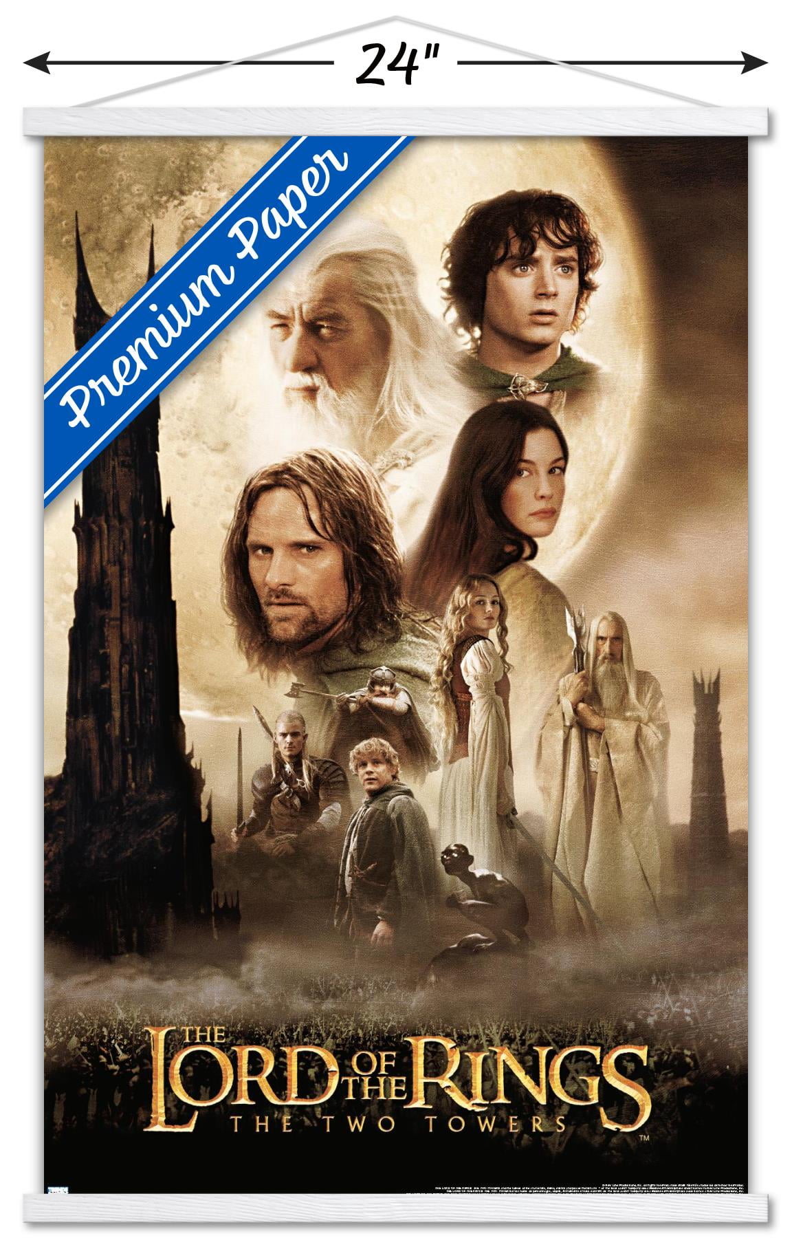 Lord Of The Rings Two Towers Poster