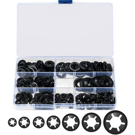 GrooFoo 340 Pcs Starlock Washers, Lock Washers, Lock Washers, Speed ...