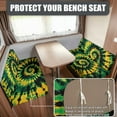 Aplkyhs Jamaican Tie-Dye RV Dinette Cushion Covers Daisy RV Accessories ...