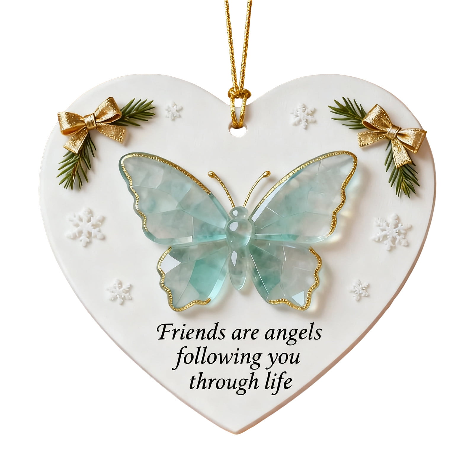 Click here for Rbaofujie Angel Butterfly Christmas Ornament Memor... prices