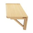 amagogo Wall Mounted Folding Table 19.7x11.8 inch Space Saving with ...