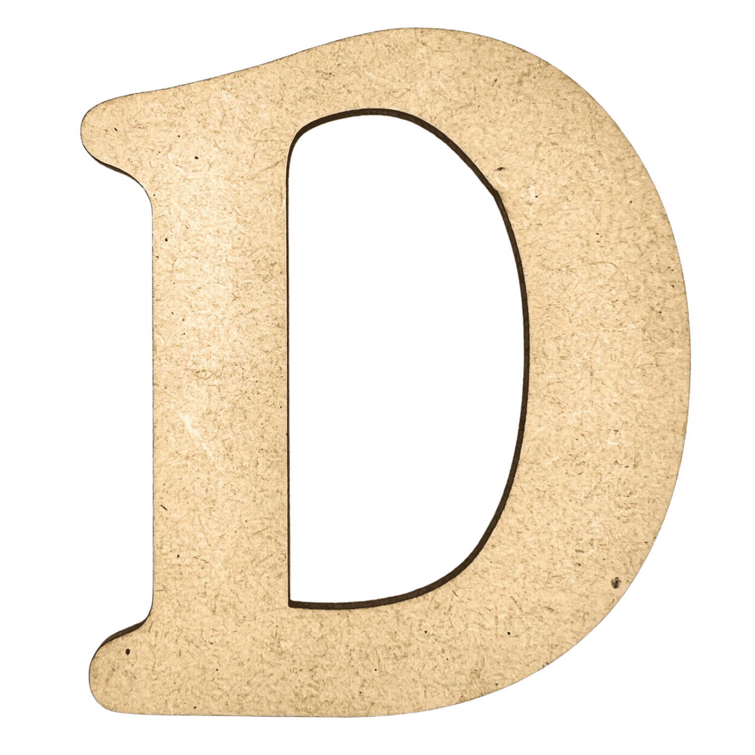 5" Tall MDF Letter D | 1/8" Thick | Krafty Supply Letters | Beltorian ...