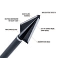 Ozcut Broadheads, Elite Series 2 Blade 100gr 125gr 150gr 3pk - Walmart.com