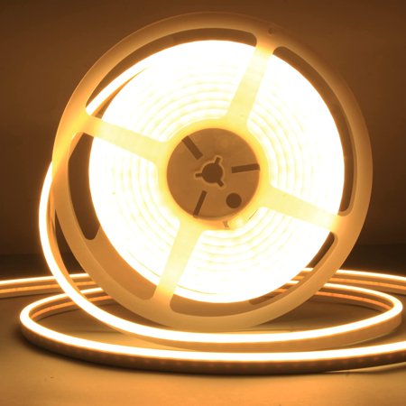 Neon Led Strip Lights 12V DC 600SMD 2835 LEDs Flexible Waterproof Rope ...