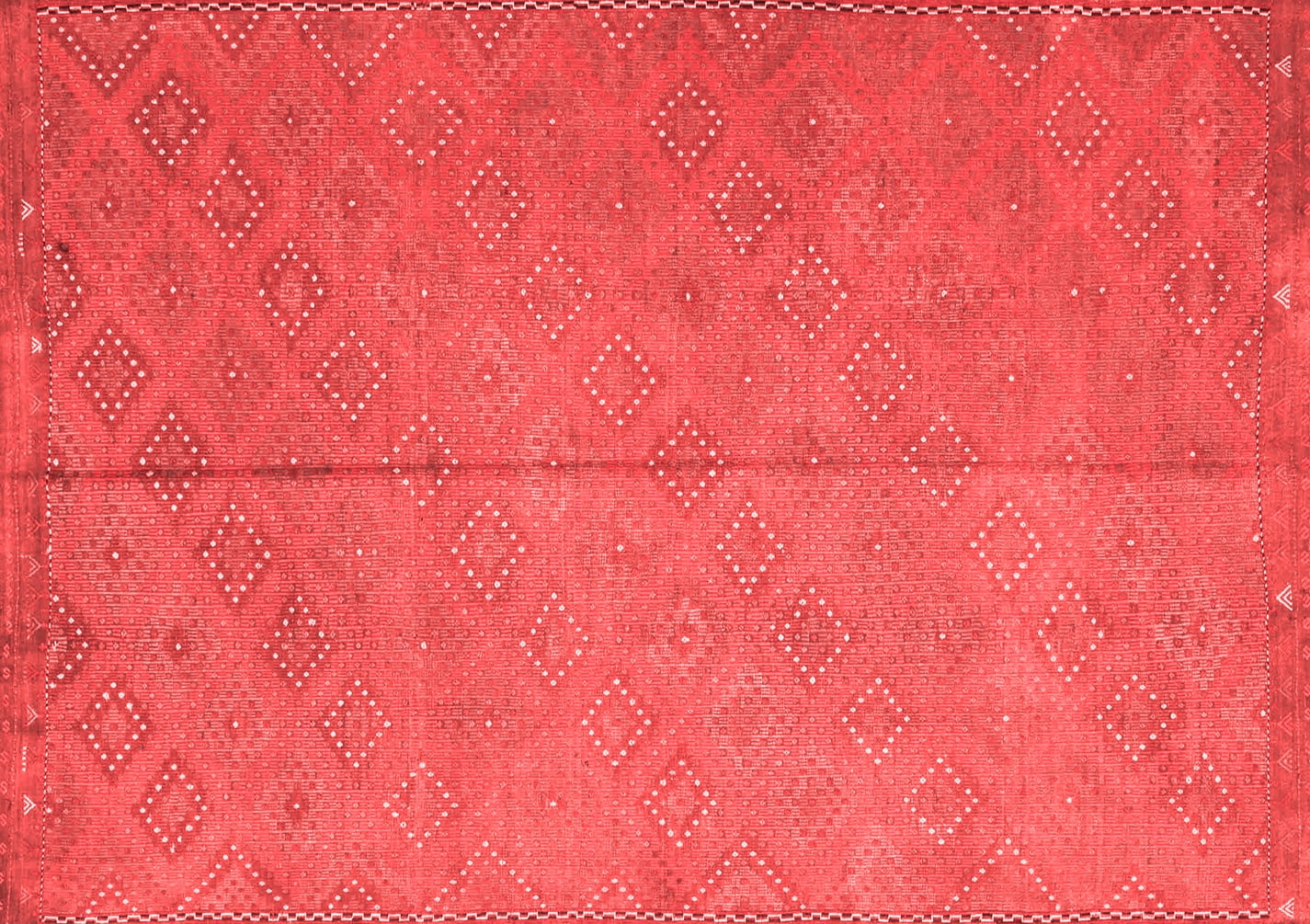 Ahgly Company Indoor Rectangle Abstract Red Contemporary Area Rugs, 5 ...