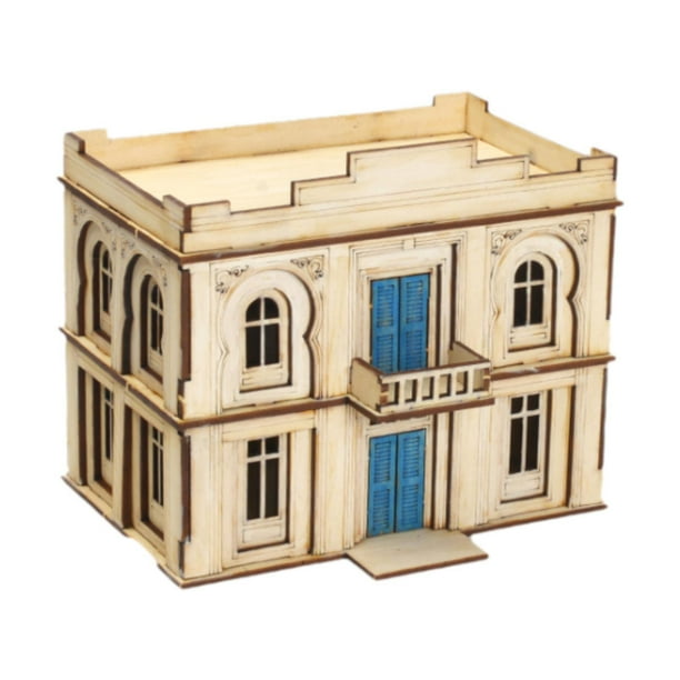 BELOVING 1/72 Wooden Architecture Kits 3D Puzzle Buildings DIY Kits for ...