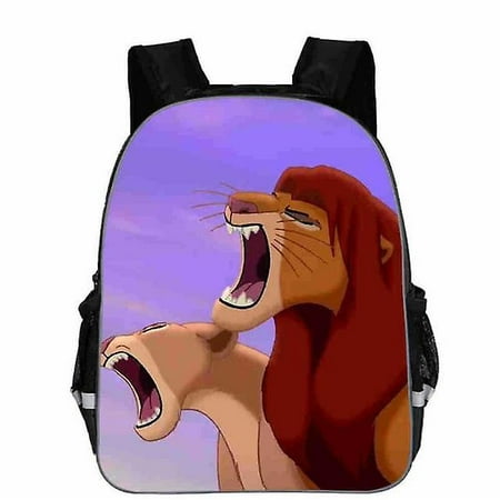 Simba The Lion King Backpack Kids Boys Cartoon School Bags Children ...