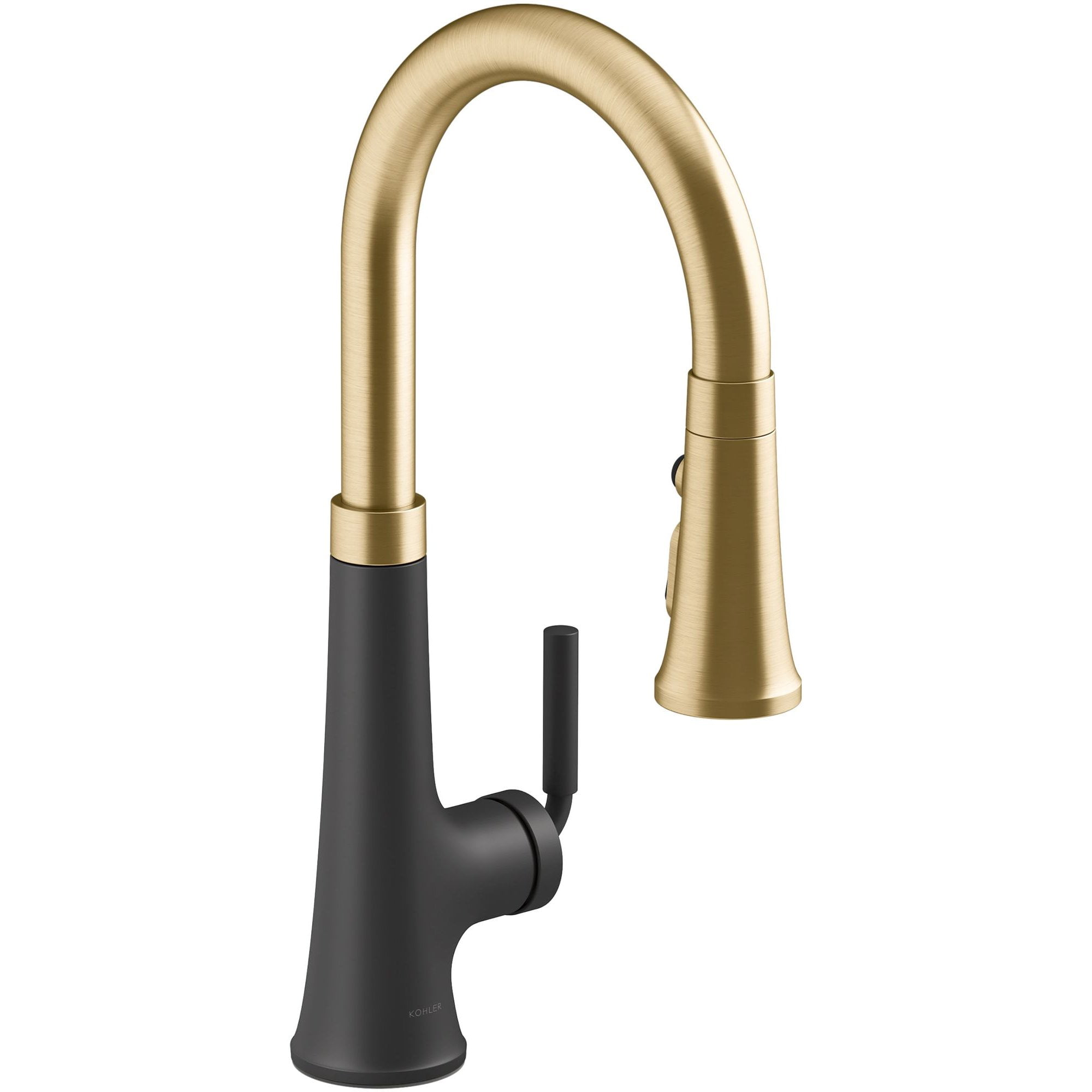 Open Box Kohler K-23764 Tone 1.5 GPM Single Hole Pull Down Kitchen ...