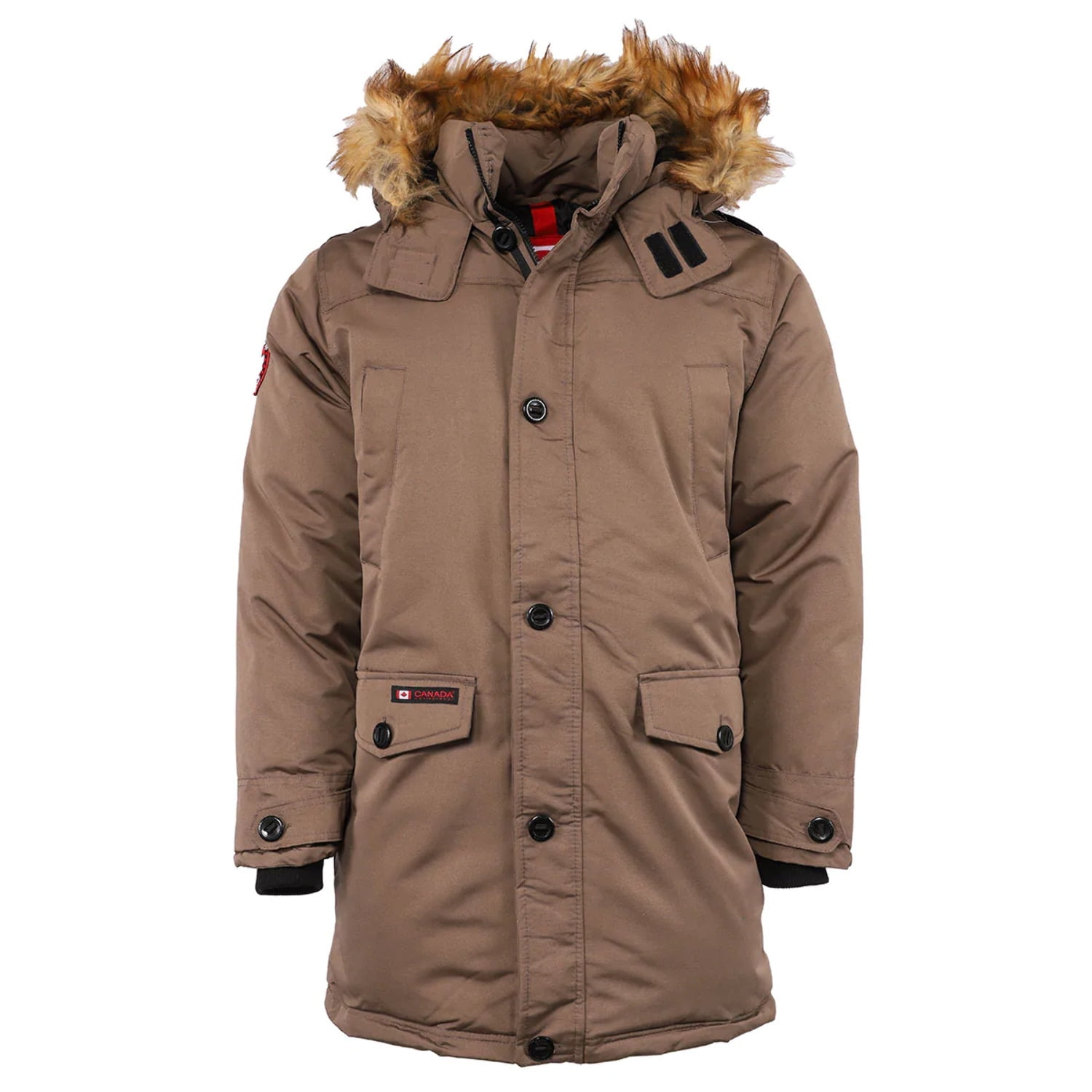 Canada Weather Gear Men's Parka Jacket - Walmart.com
