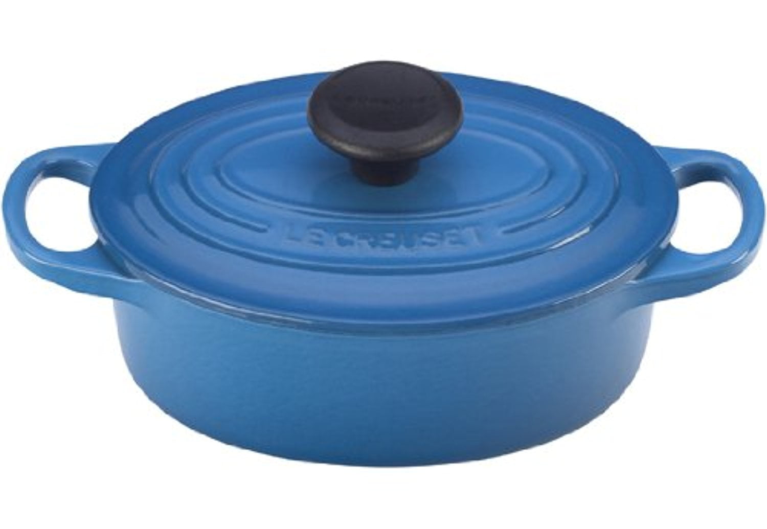 Le Creuset Signature Enameled Cast-Iron 1-Quart Oval (Dutch) French ...