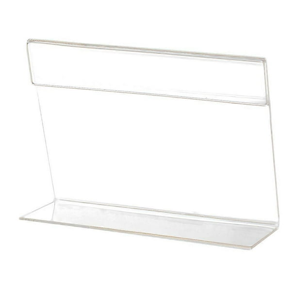 20pcs Transparent Price Tag Holder Display Stand for Retail Stores ...