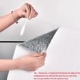 50cm x 10m Linen 3D Foam Self-Adhesive PVC Wallpaper, Solid Color ...