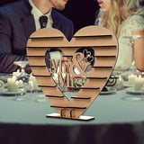D-GROEE Chocolate Display Stand Wooden Dessert Stands Heart Shaped ...