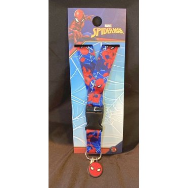 Marvel Comics Spider-Man Logo Covered Lanyard - Walmart.com