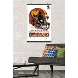 NFL Washington Commanders - Drip Helmet 22 Wall Poster, 22.375" x 34 ...