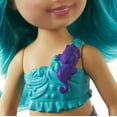 Barbie, Chelsea Mermaid Small Doll, 6.5-inch, Teal Hair & Tail ...