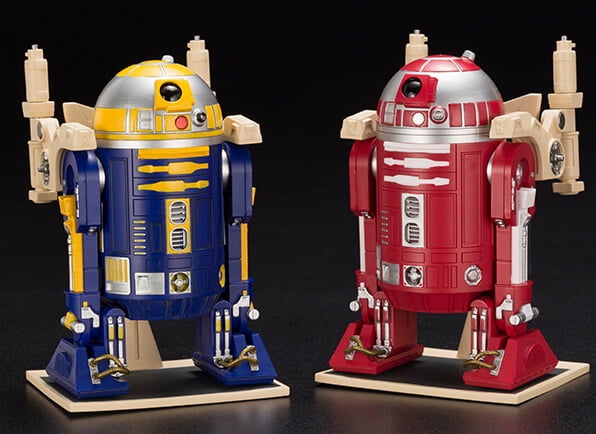 Star Wars R2-R9 and R2-B1 Celebration IX - 1/10 Scale Model Kit ARTFX+ ...