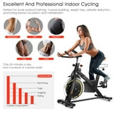 Goplus Exercise Bike - Indoor Stable Riding Cycle Trainer for Cardio ...