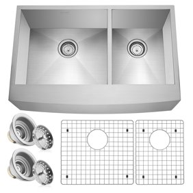 Utilatwin 19-Gallon Floor-Mount Double Bowl Laundry/Utility Tub, 34 X ...