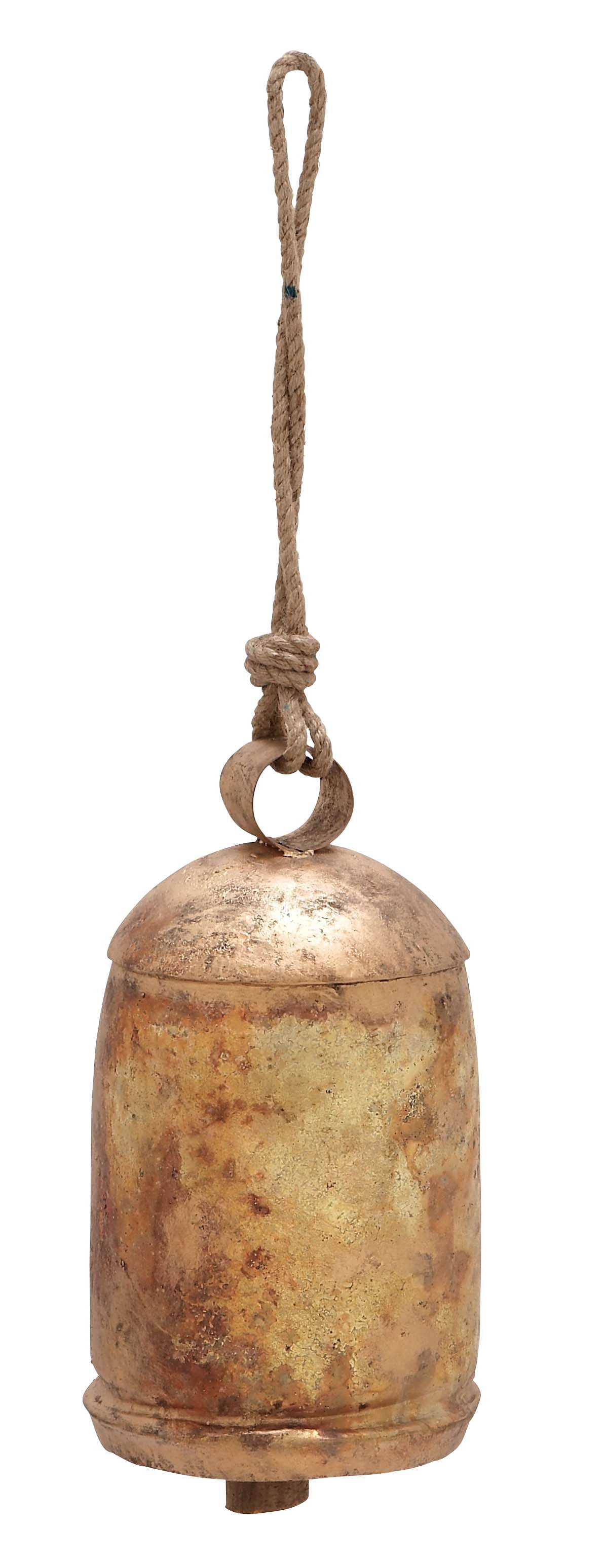 Metal Bell With Tarnished Finish For Modern Decor - Walmart.com