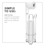 ToiletTree Products Standing Toilet Paper Roll Holder Bathroom Storage ...