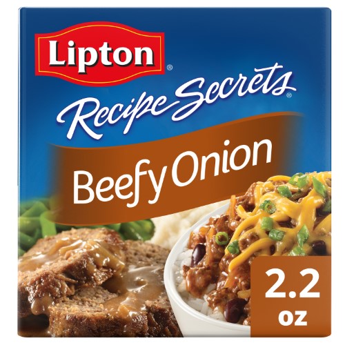 Lipton Recipe Secrets Soup & Dip Mix Beefy Onion - Walmart.com