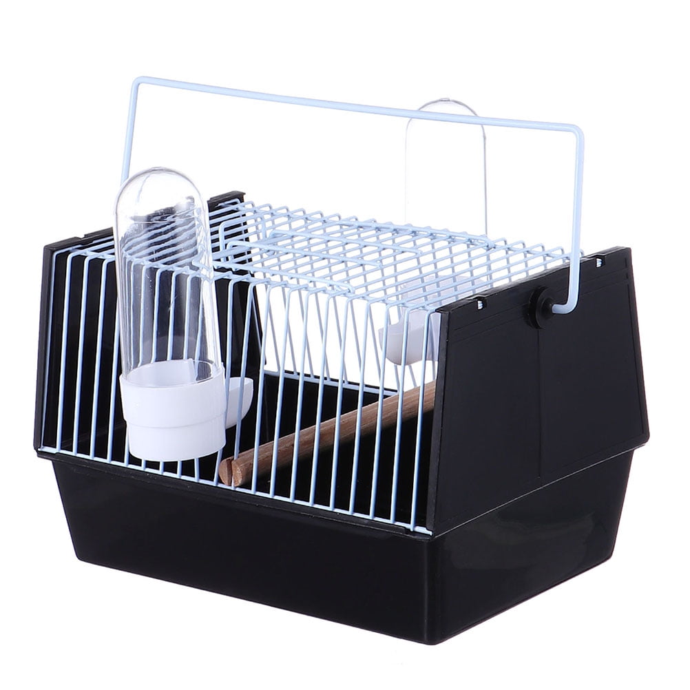 Portable Travel Cage for Birds Parrot Cage Bird Travel Carrier Cage ...