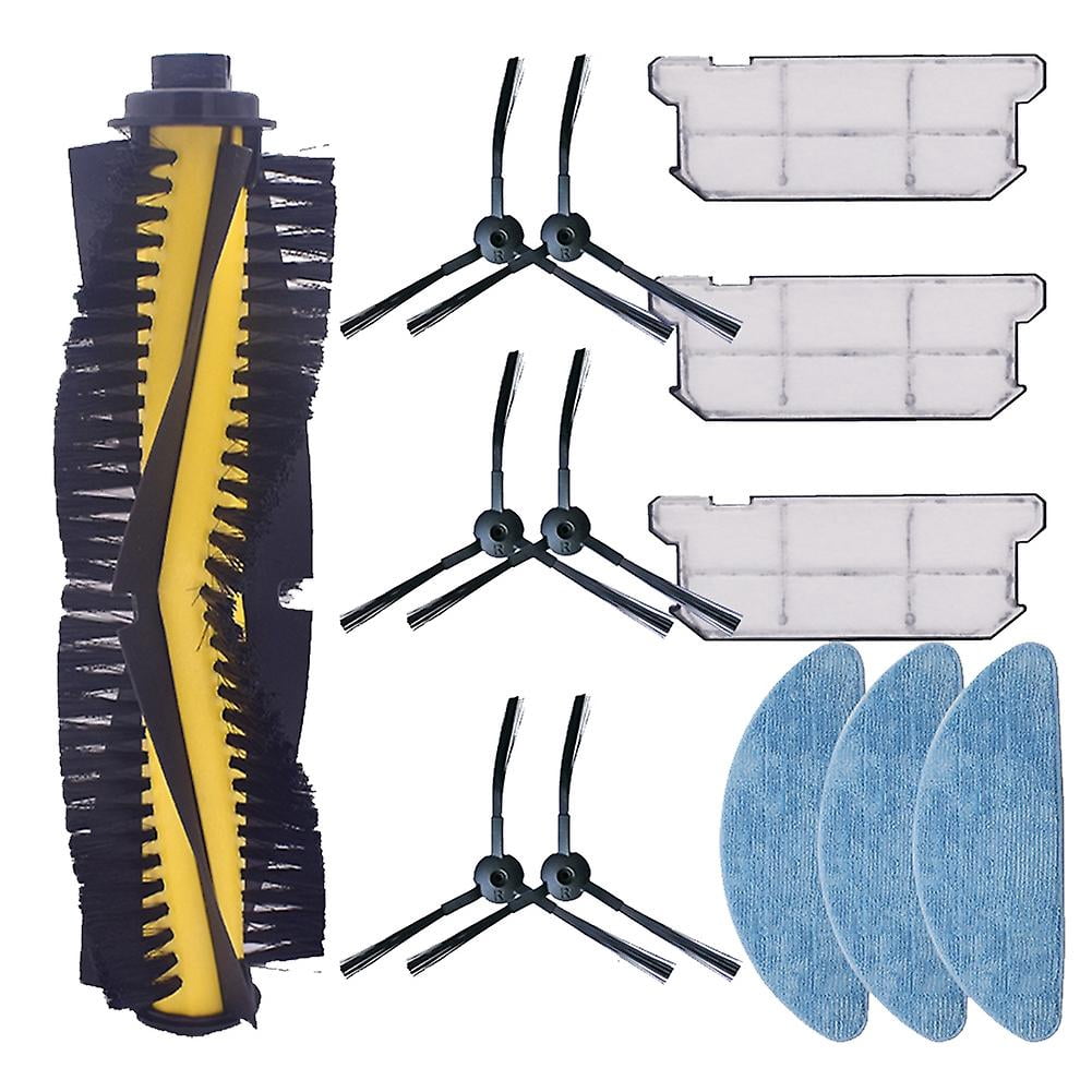 Filtro HEPA para trapeador de tela con cepillo lateral principal para ...