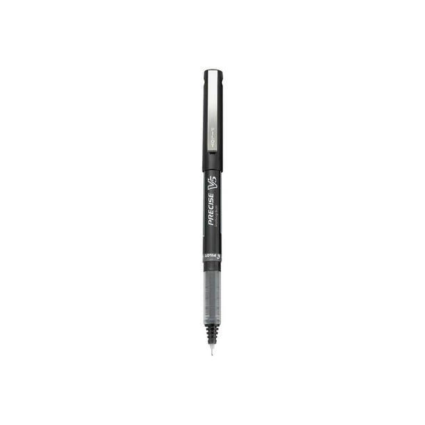 Pilot Precise V5 Rollerball Pens, Extra Fine Point, Black Barrel, Black ...