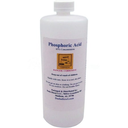 1 Quart / 950ml 85% Food Grade Phosphoric Acid Rust Remover Clean Etch ...