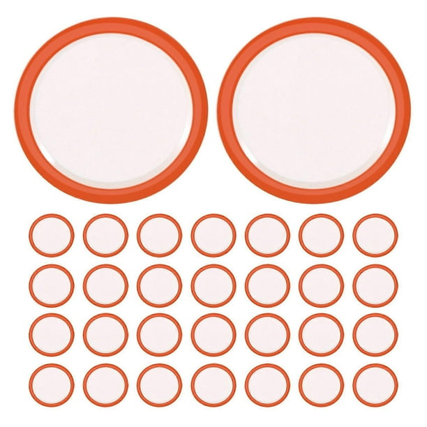 Canning Lids Regular Mouth for Ball/Kerr Jars, Silver, 28 PCS | Walmart ...