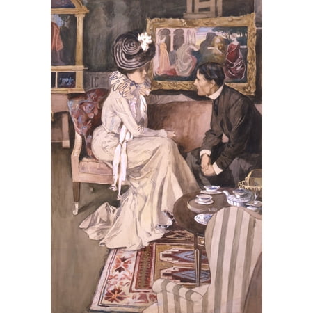 Illustration From Henry James Short Story History (24 x 36) - Walmart.ca