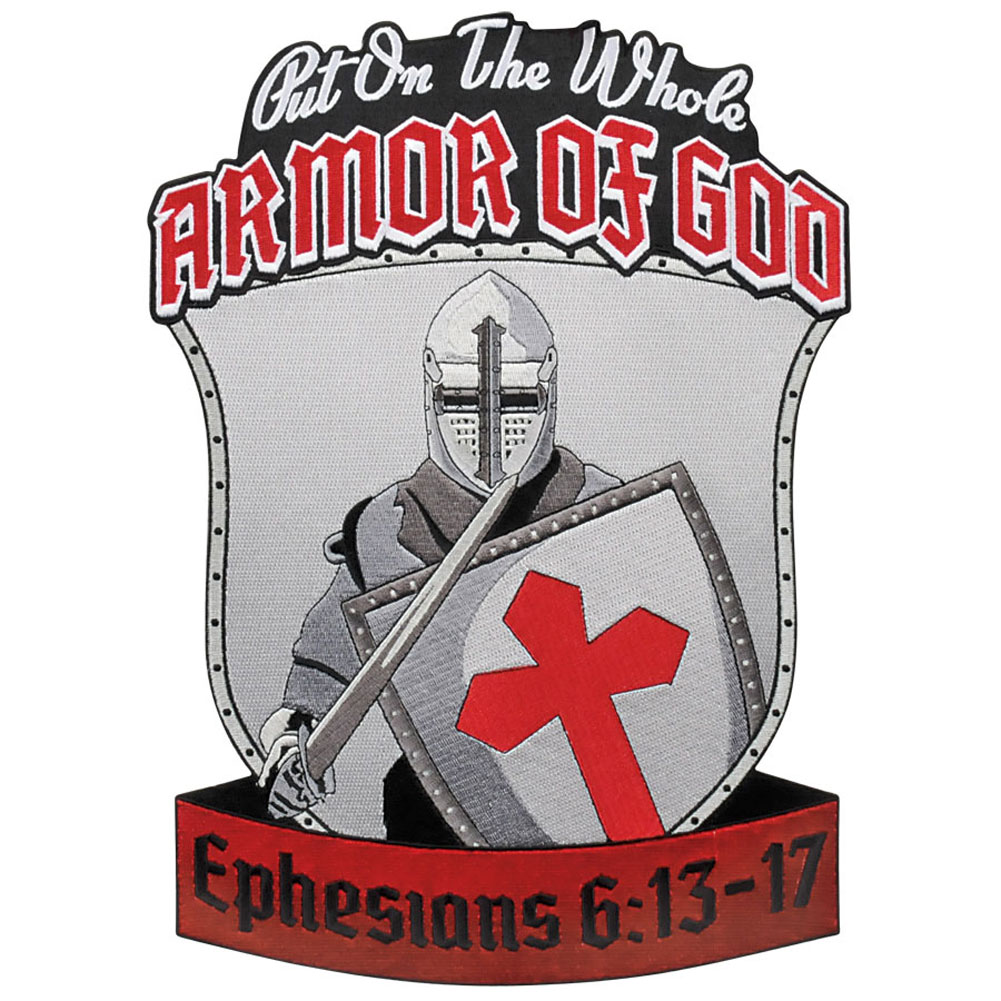 Armor of God 4 Inch Patch - Sew on or Iron on - Walmart.com