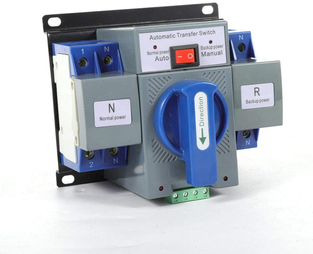 110V 2P 63A Dual Power Automatic Transfer Switch India | Ubuy