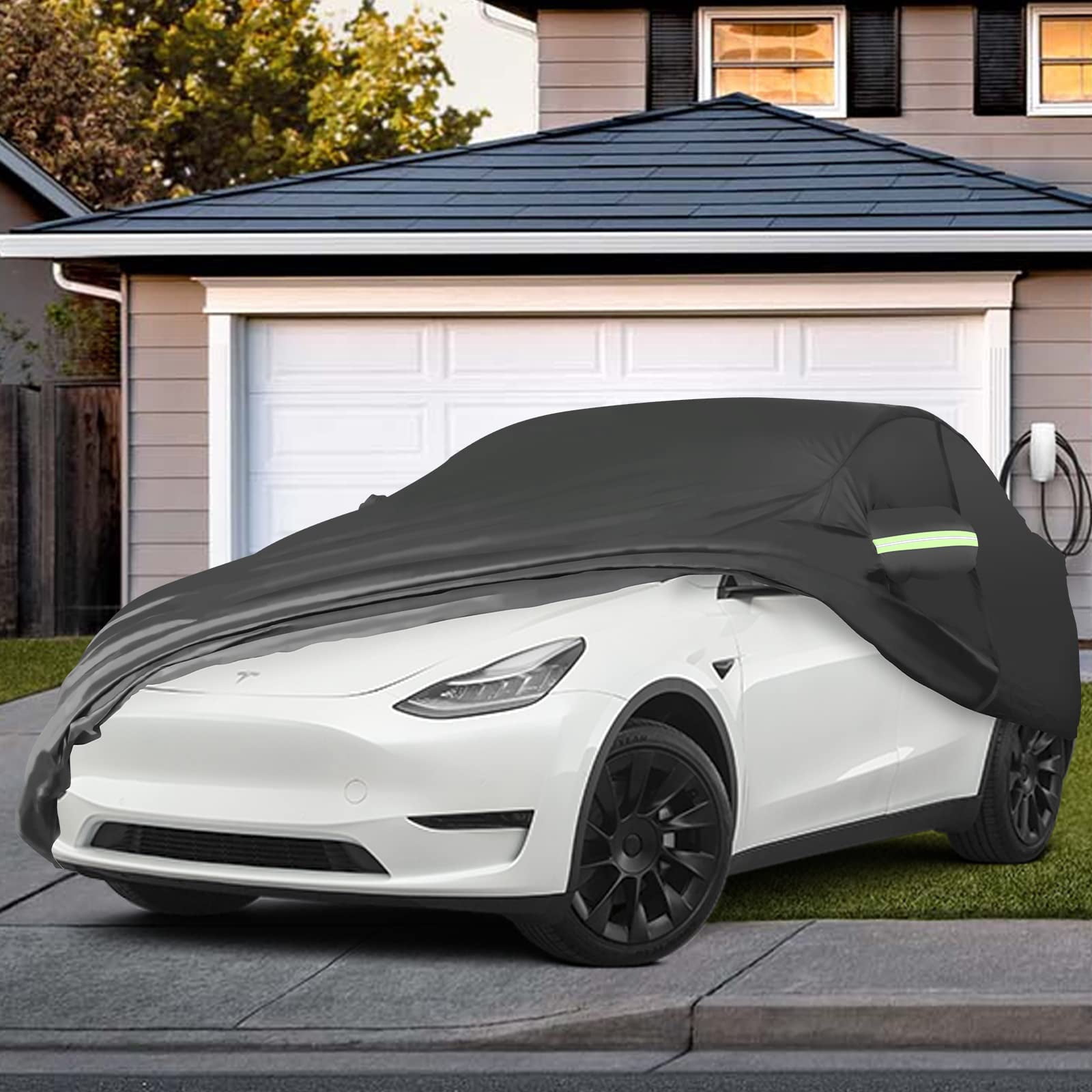 BASENOR Tesla Model Y Car Cover All-Weather UV Protection Full Exterior ...