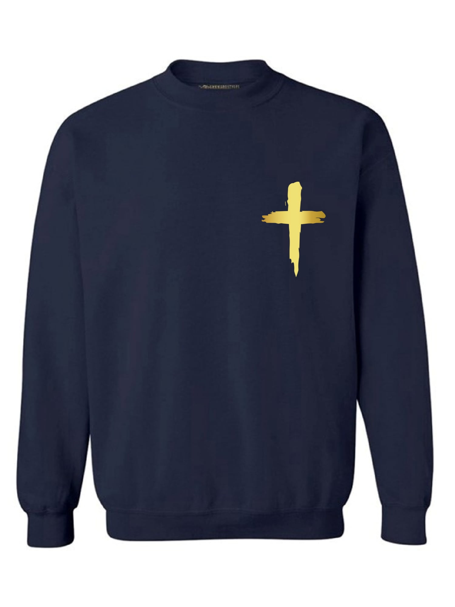 Awkward Styles Golden Cross Unisex Crewnecks Christian Crewneck for Her ...