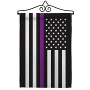 Thin Purple Line Flag