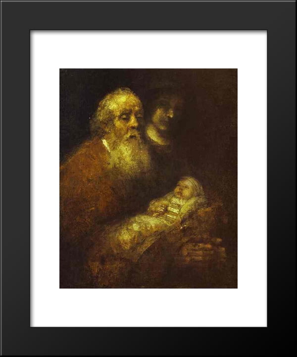 Simeon with the Christ Child in the Temple 20x24 Framed Art Print by ...
