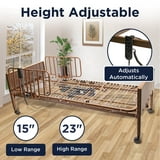 Invacare Fully Medical Patient Home Hospital Bed Package with Electric ...