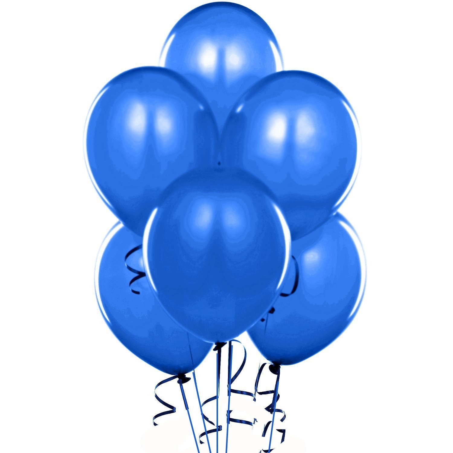 PMU Balloons 17 Inch PARTY-TEX Premium Blue Latex Pkg/12 - Walmart.com ...