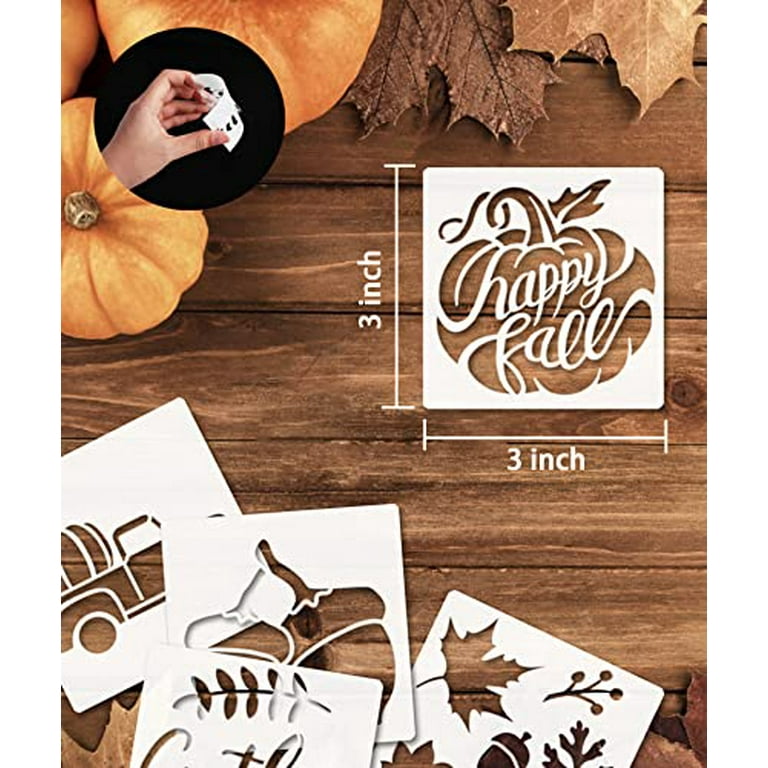 Fall Stencil