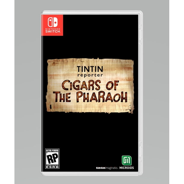Tintin Reporter: Cigars of the Pharaoh - Limited Edition, Nintendo ...