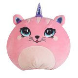 Heritage Club 10" Cloud Fill Smooshie Pillow, Kitty - Walmart.com