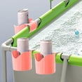 AuroraX Pool Hanging Cup Holder Hot Tub Drink Caddy Drainable Plastic ...