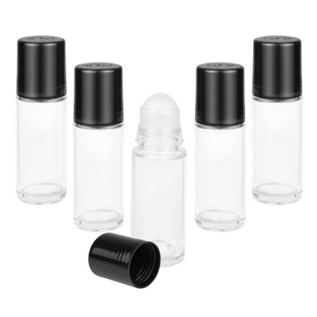 HISRFO 5 Pack DIY Deodorant Containers Empty Glass Deodorant Bottles ...