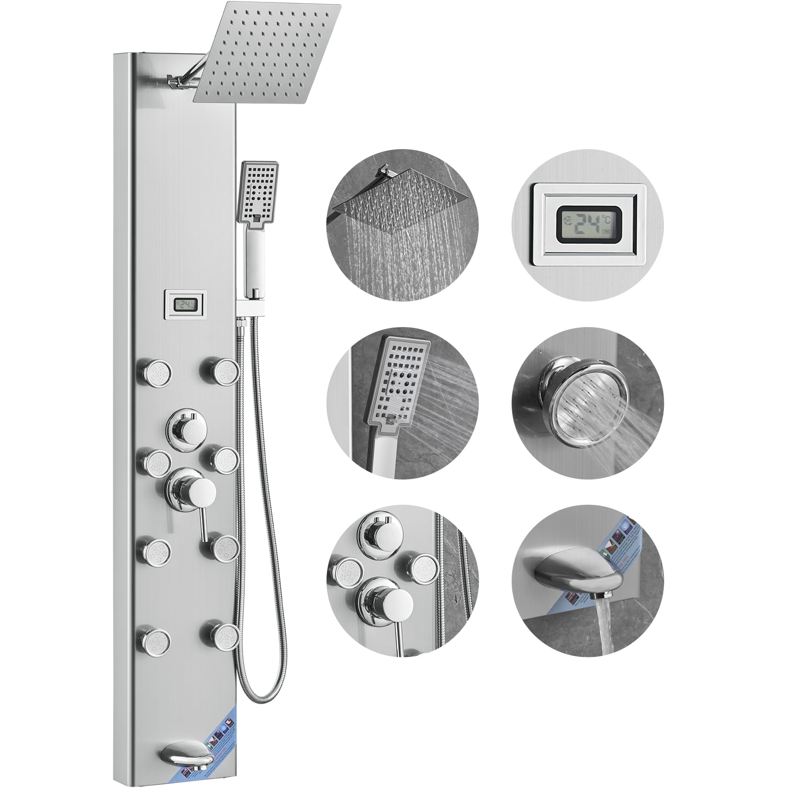 Click here for Vevor Shower Panel System  5 Shower Modes  Digital... prices