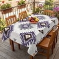 Farm Aztec Pattern Table Cloth 52x70in, Waterproof Rectangle Tablecloth ...