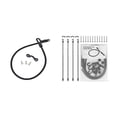 Boats Fishing Rod Tie Down Strap Portable Elastic Rope Hook Fixing ...