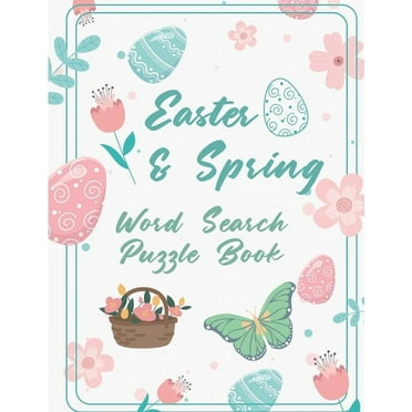 Spring Word Searches Large Print Puzzle Book : Easter Word Search ...